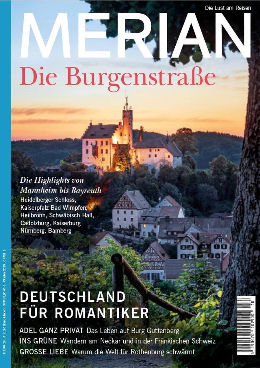 „Die Burgenstraße“ als Merian-Heft